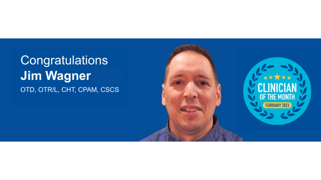Clinician of the Month: Jim Wagner | Performance Health