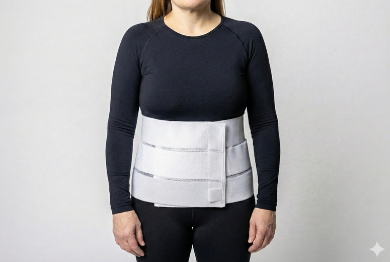 Sammons Preston Abdominal Binder with Open Stitching – Breathable ...