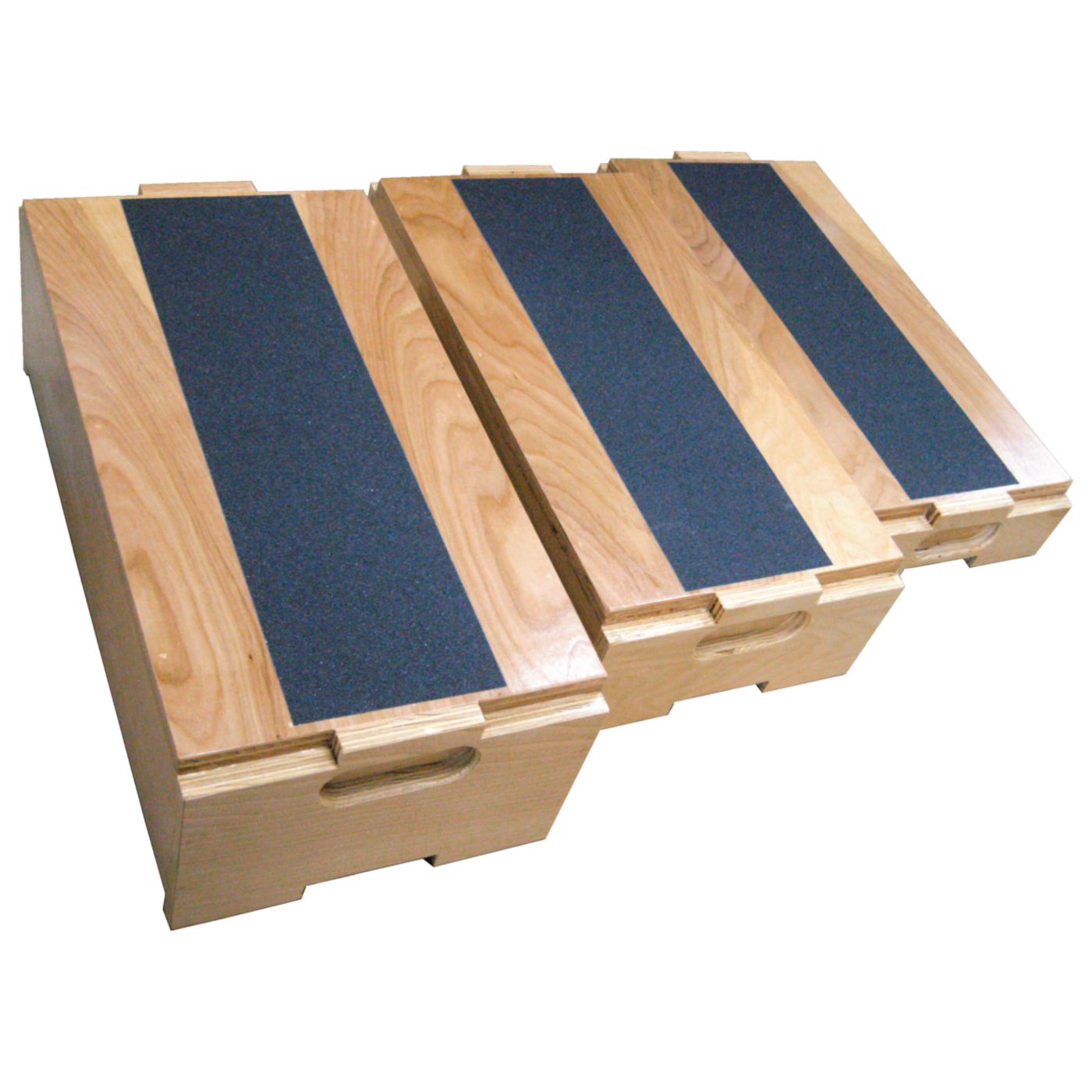 Stacking Step Stools | Hardwood, Non-Slip Tread | Performance Health