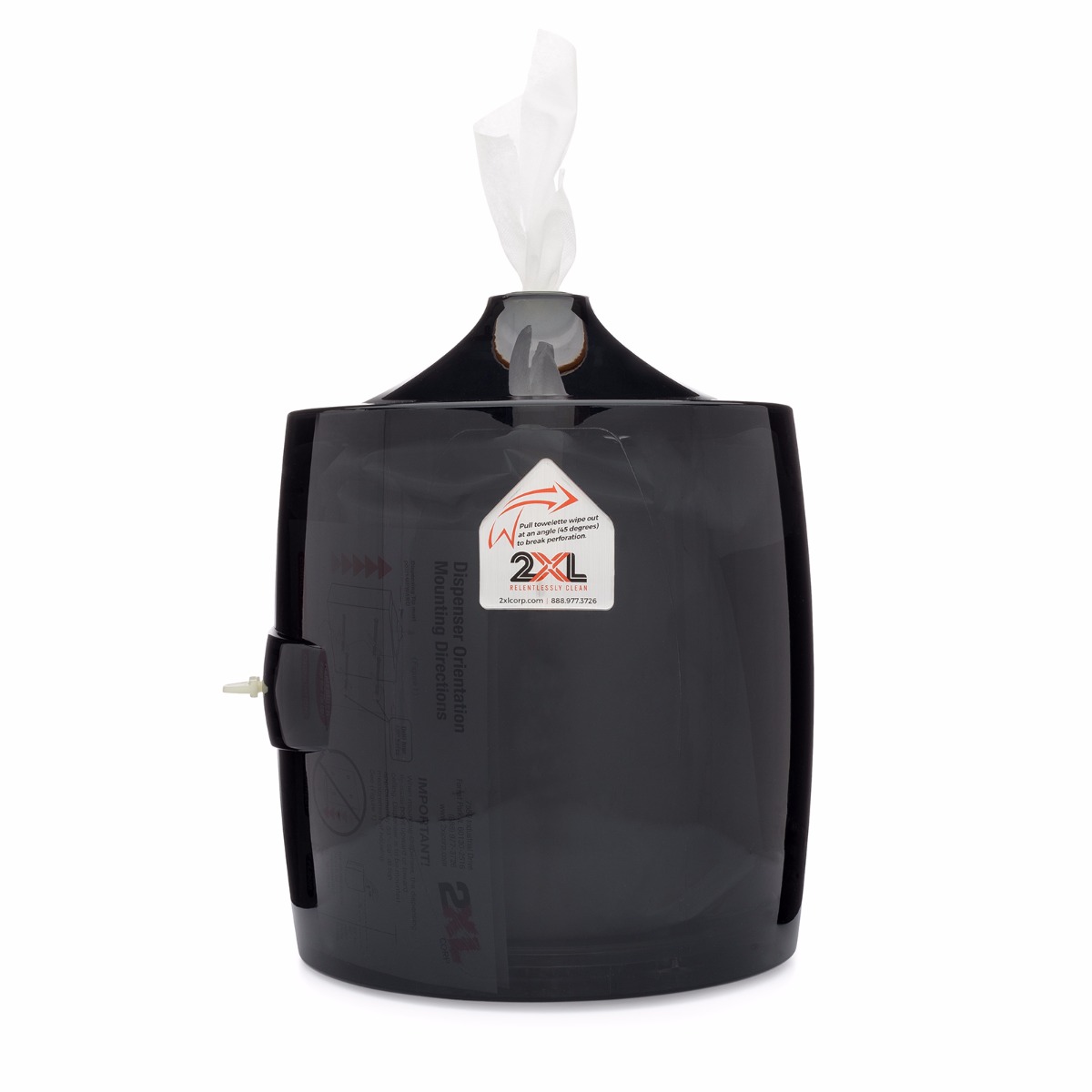 GymWipes Contemporary Wall Dispenser | Performance Health