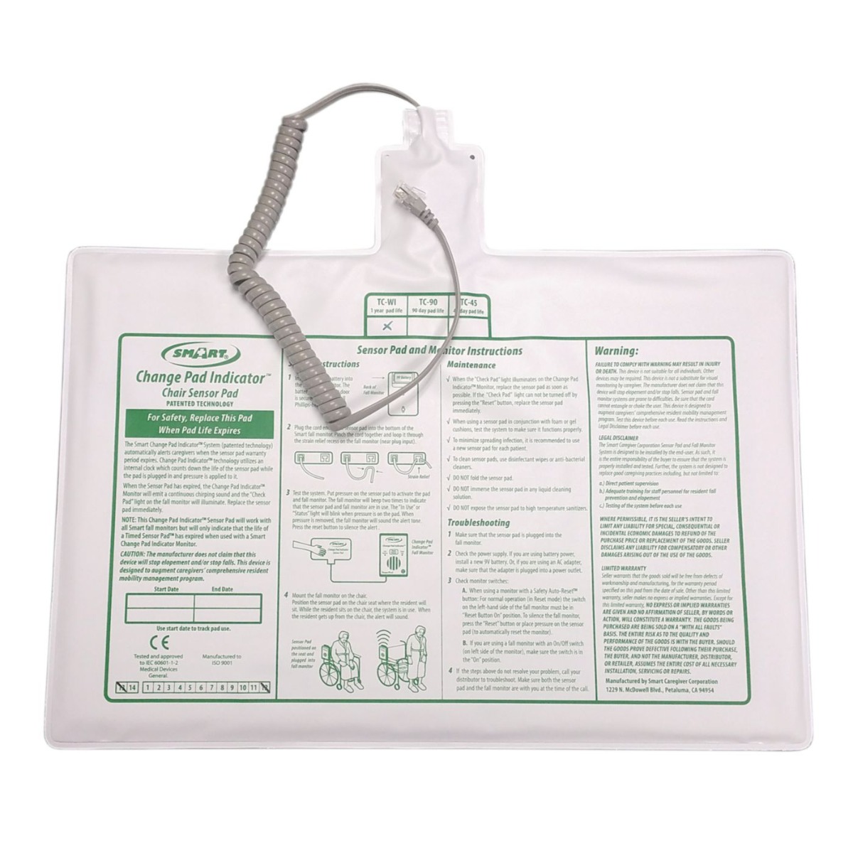 Timed Chair Sensor Pads | Performance Health