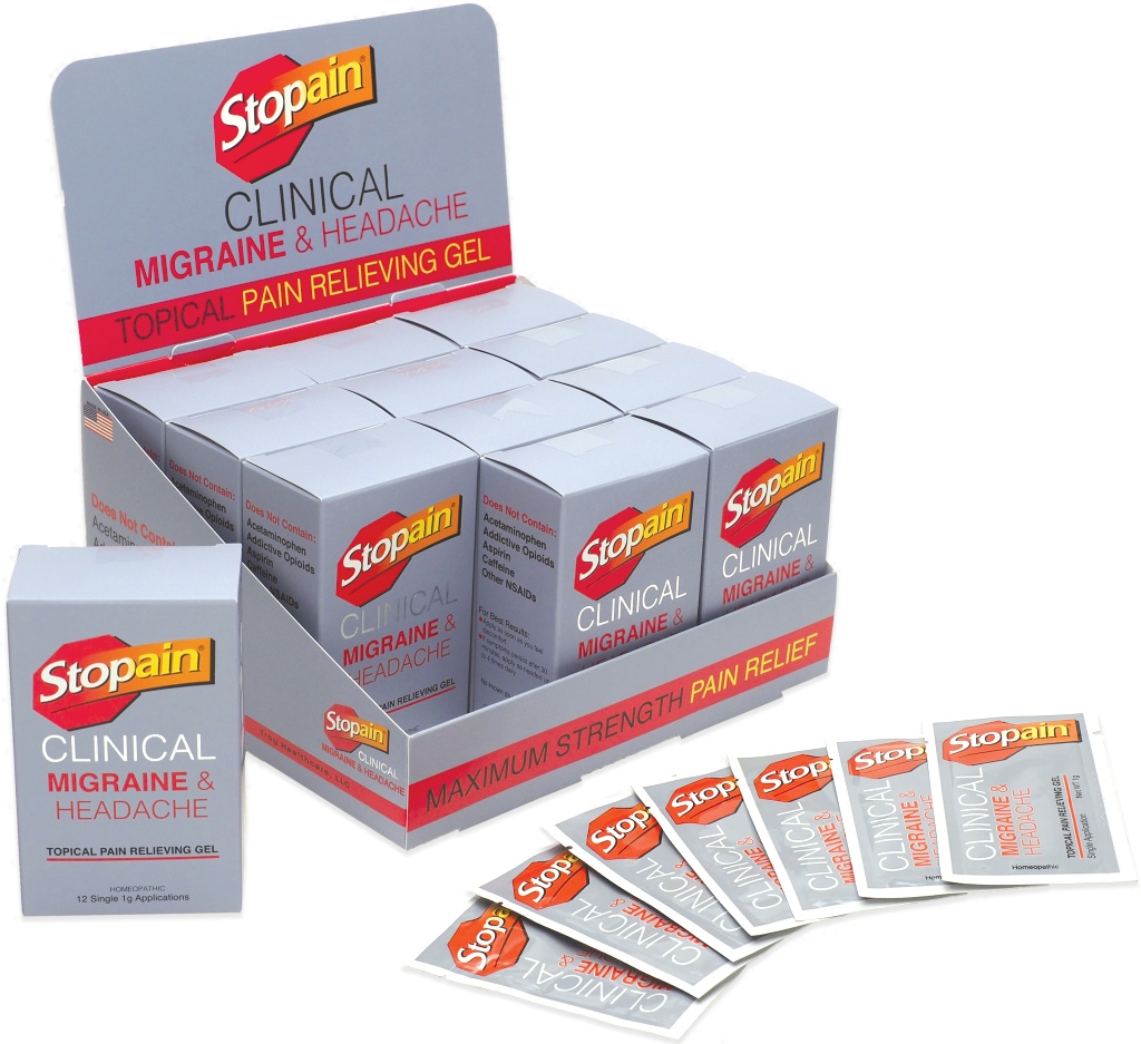 Stopain Clinical Migraine Relief: Advanced Headache and Migraine ...