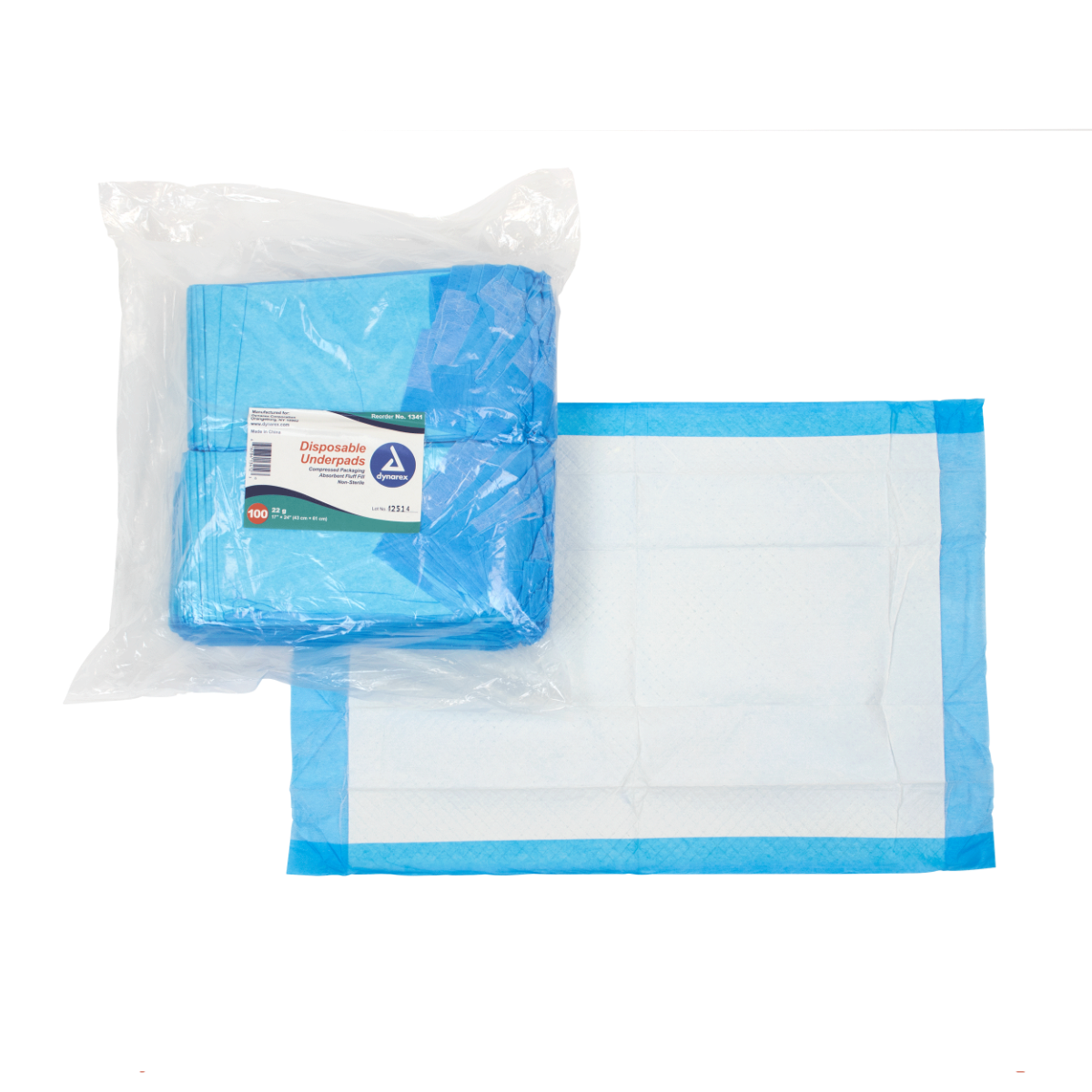 Dynarex Disposable Underpads – Absorbent & Reliable Protection ...