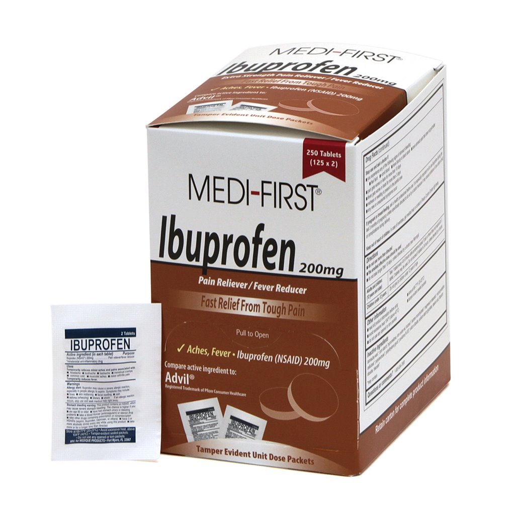 Medi-First Ibuprofen Tablets: Fast-acting Pain Relief | Performance Health