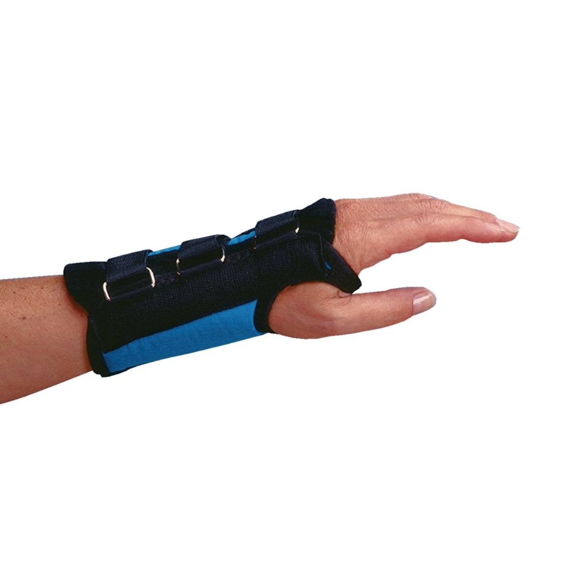 Rolyan Teal D-Ring Wrist Brace | Performance Health