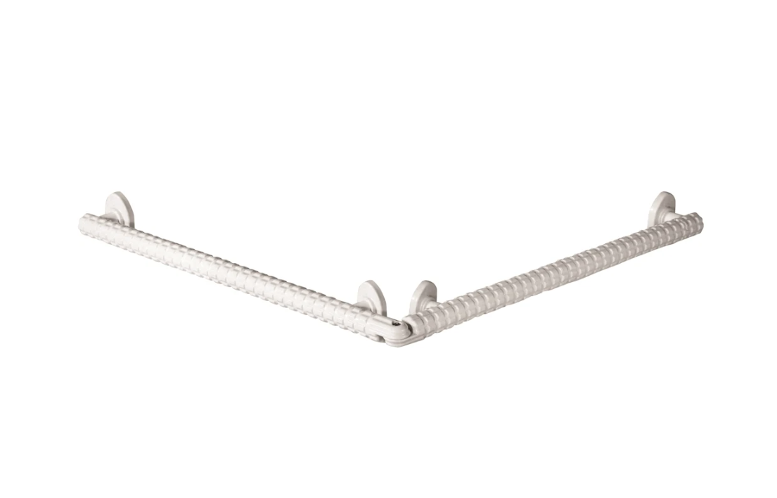 SafetyGrip® Corner Grab Bar – Adjustable, Non-Slip Bathroom Safety Bar ...