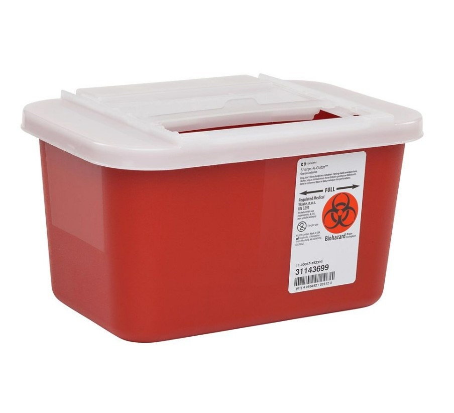 Sharps Containers for Proper Disposal of Medical Needles | Performance ...