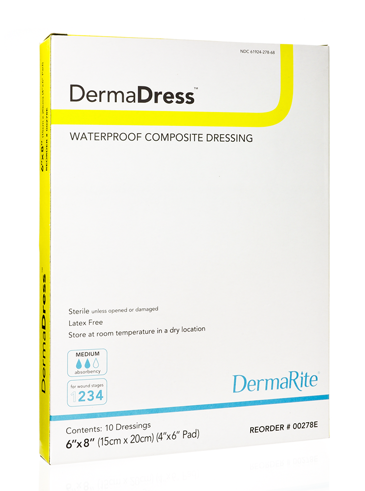 DermaDress Waterproof Composite Wound Dressing | Performance Health