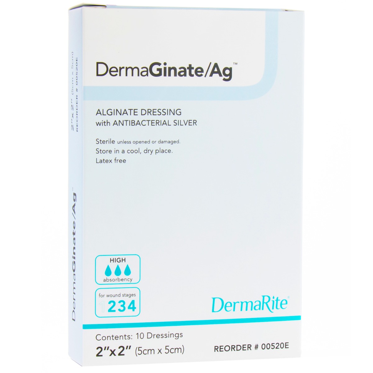 DermaGinate Ag Alginate Wound Dressing with Antibacterial | Performance ...