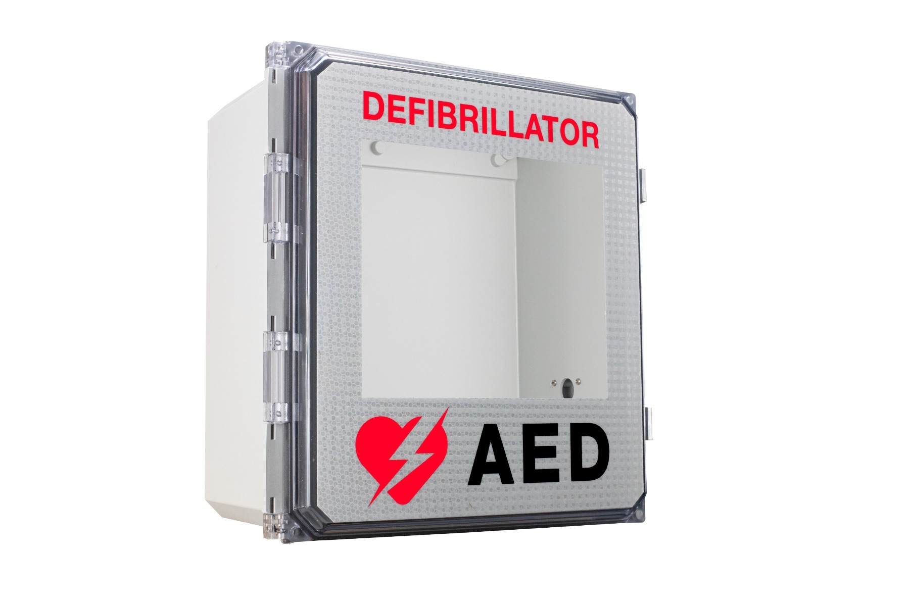 Outdoor AED Clear Wall Cabinet with Alarm | Performance Health