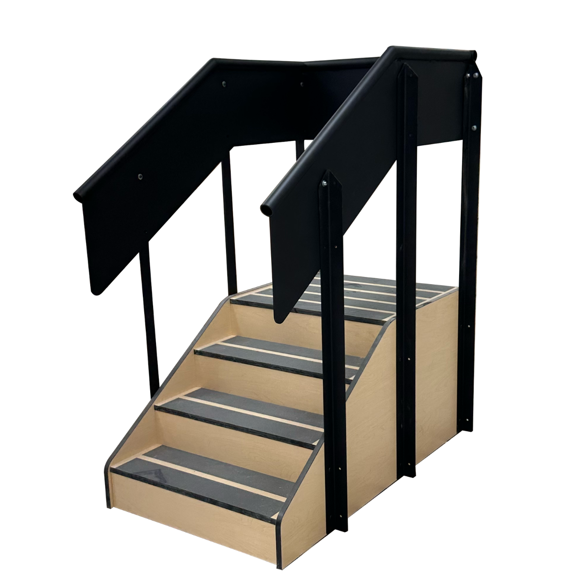 Wood Straight Staircases | Performance Health