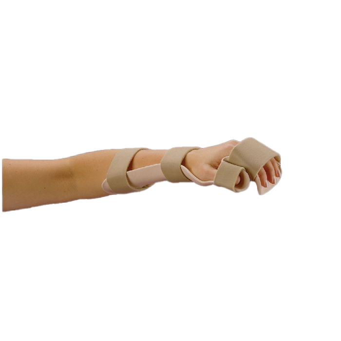 Rolyan Pre-formed Resting Pan Mitt Splint with Strapping | Performance ...