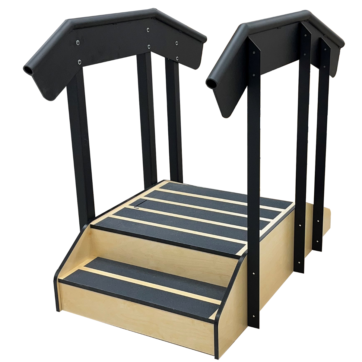 Pivotal Health Solutions Pass Through ADA Staircase - Maple Laminate ...