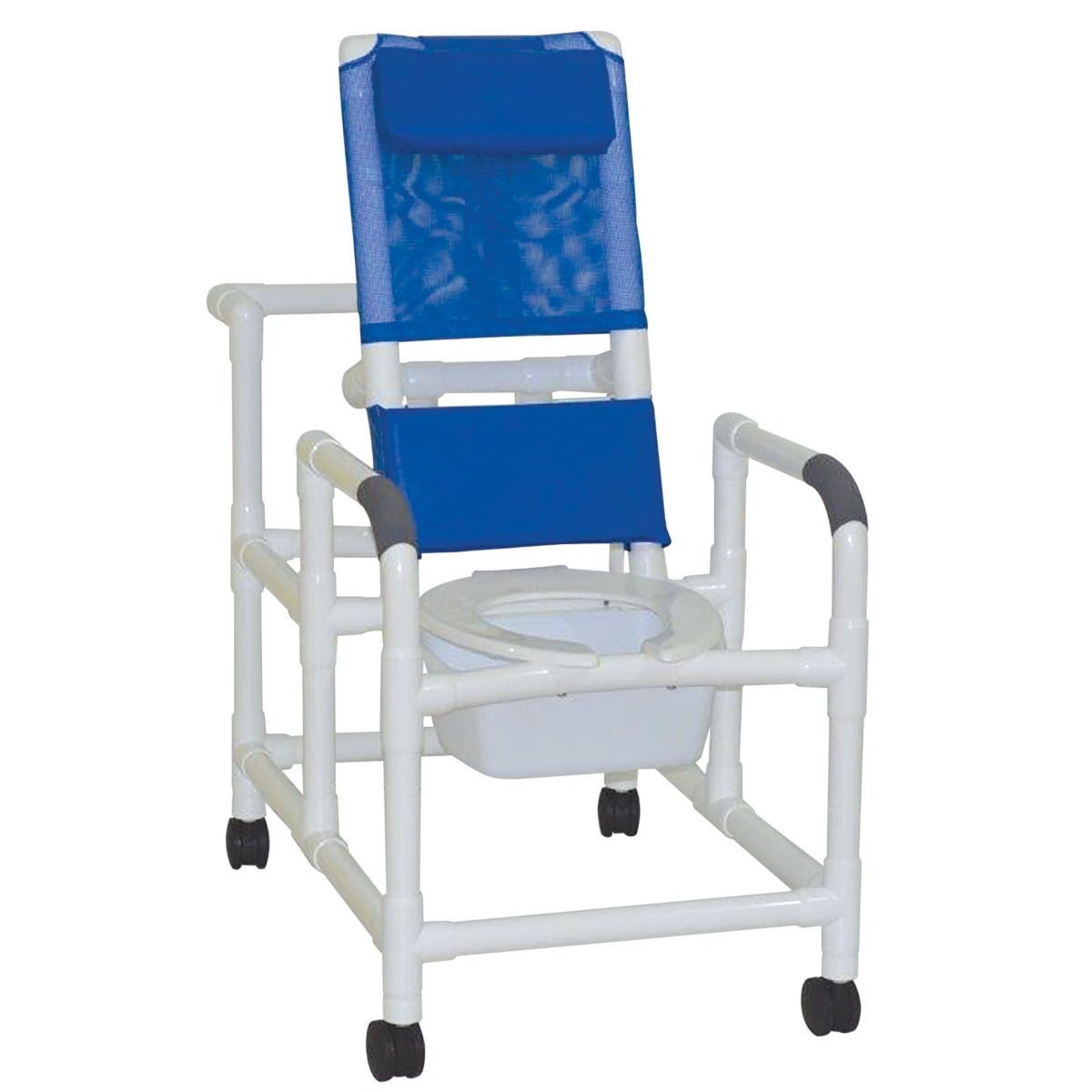 Wheeled Reclining Shower/Commode Chair | Performance Health