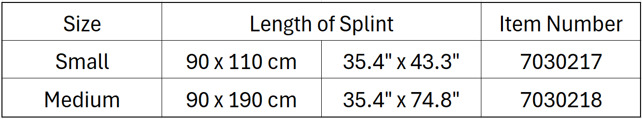 Chrisofix First Aid Wind-Up Splints | Performance Health