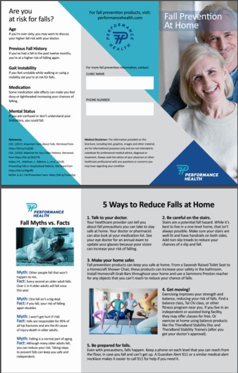 Fall Prevention Handout Pdf